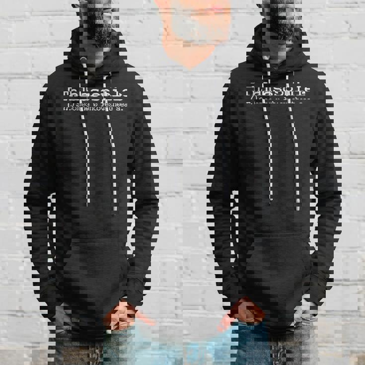 Thalassophile Word Definition Seafarer Nautical Sailor Hoodie - Monsterry