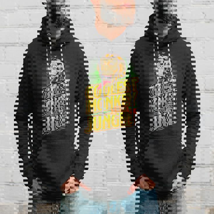 Ugly Monkey Coolest Monkey In The Jungle Freak Humor Graphic Hoodie ...