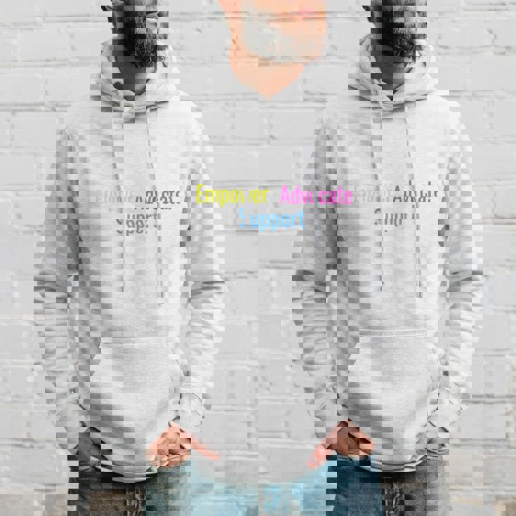 Doula Labor Coach Midwife Empower Advocate Support Hoodie - Monsterry