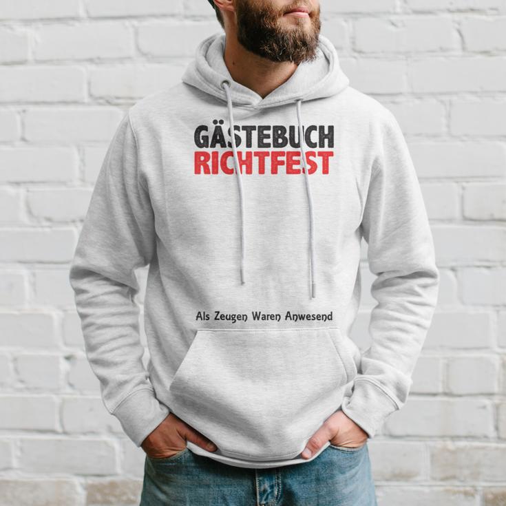 Guestbook Inauguration Ceremony Topping-Out Ceremony Hoodie - Monsterry