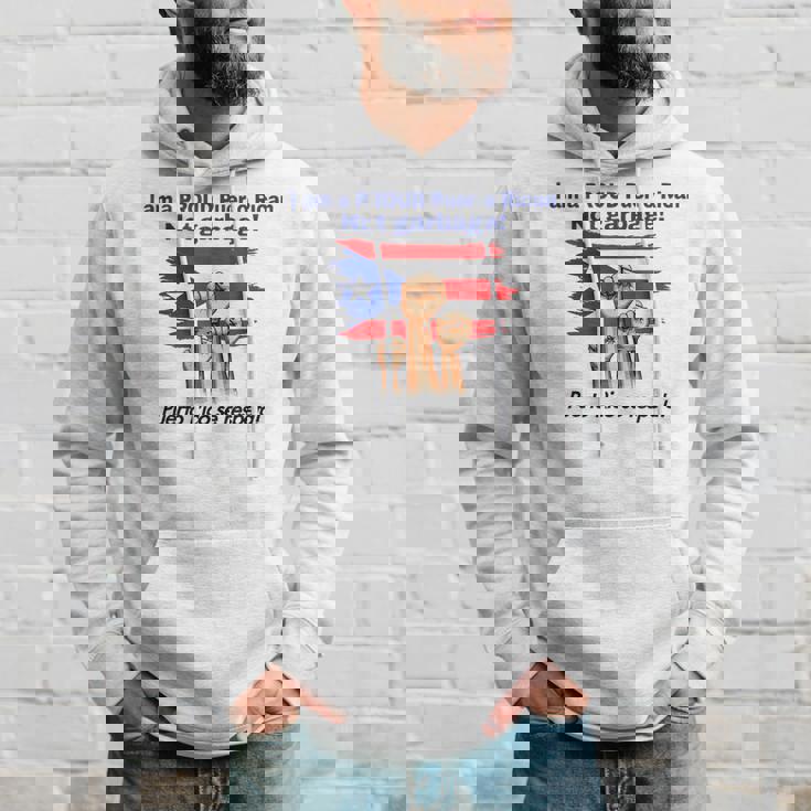 I Am A Proud Puerto Rican Not Garbage Puerto Rico Se Respeta Hoodie ...