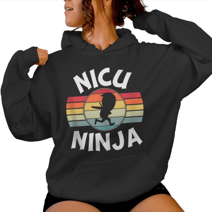 Nicu Nurse Appreciation Ninja Nicu Reunion Neonatal Cna Rn Women Hoodie ...