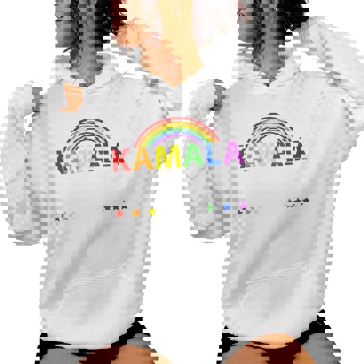 Kamala Harris Rainbow Gay Pride Lgbt Election 2024 Women Hoodie ...