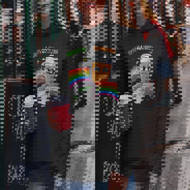 Anxietea Or Depresso Kawaii Chibi Anxiety Depression Rainbow Women ...