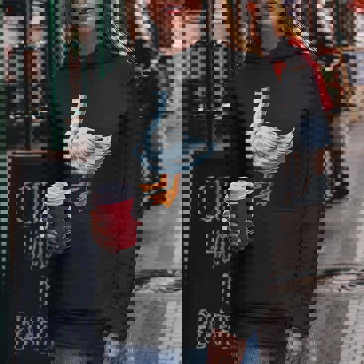 Easy Duck Costume Duck Body Headless Duck Costume Women Hoodie - Monsterry