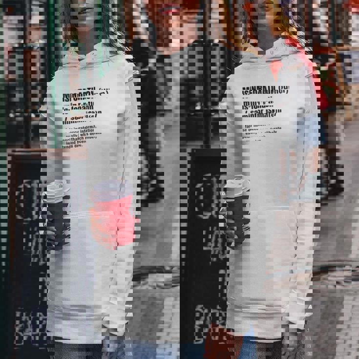 Misinformation Definition Word Pronunciation Disinformation Women's ...