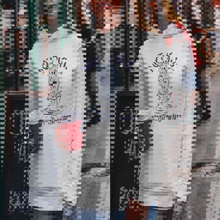 Not Cool With Global Warming Polar Bear Melting Ice Cap Meme Women ...