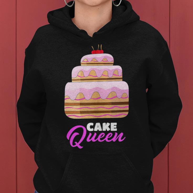 Cake Queen Chef And Baker Women Hoodie - Monsterry
