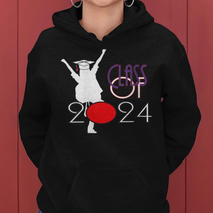 College Custom Graduation Her Seniors Class Of 2024 Women Hoodie ...