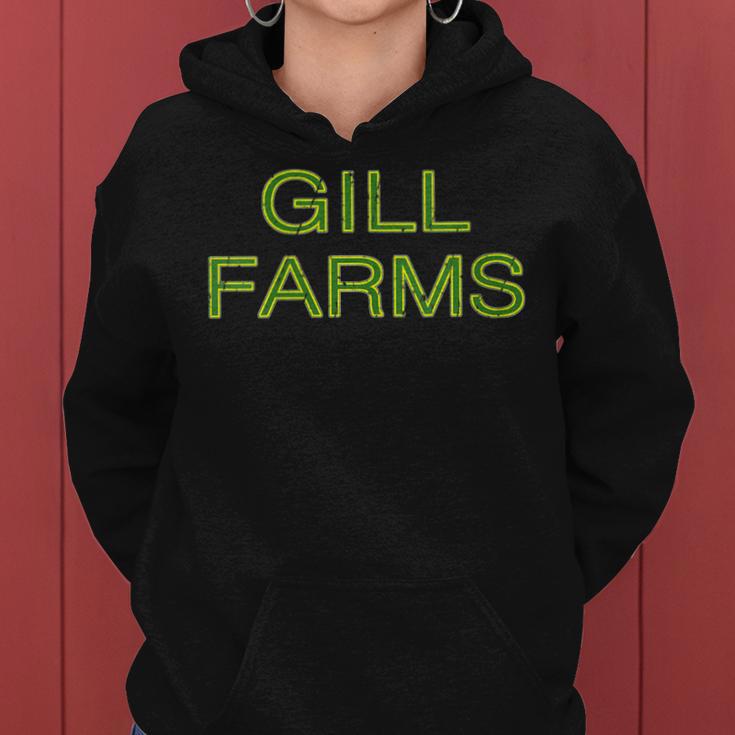 Gill Farms Squad Family Reunion Last Name Team Women Hoodie - Monsterry AU