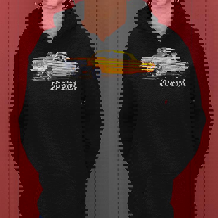 Lowrider For Old School Rap Cholo Gangster Cali Women Hoodie - Monsterry