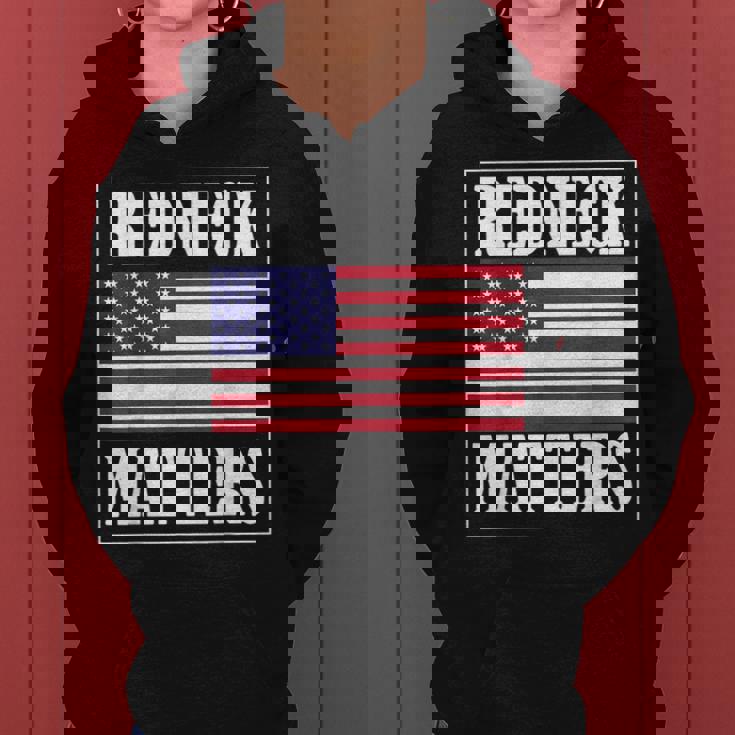 Redneck America Matters Country Western Usa Women Women Hoodie - Monsterry