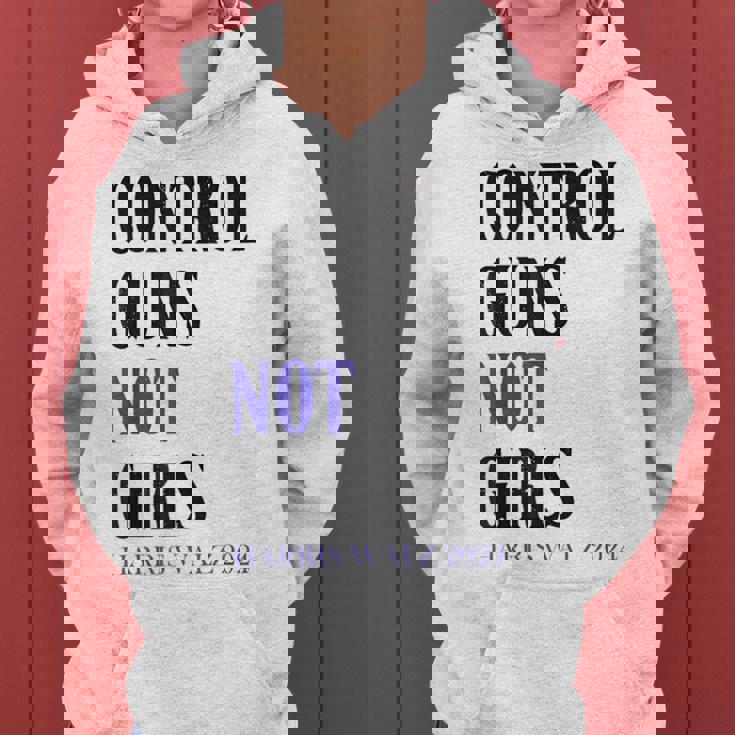 Control Guns Not Girls Rights Harris-Waltz 2024 Women Hoodie - Monsterry