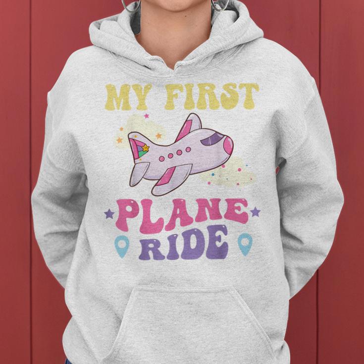 Kid My First Plane 1St Flying First-Flight Boy Girl Women Hoodie ...