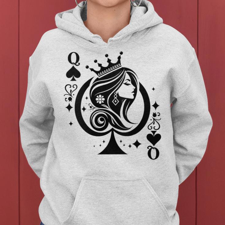 Queen Of Spades Yes Daddy Sexy Qos Women Hoodie - Thegiftio UK