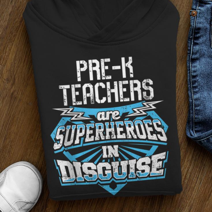 Pre-K Teachers Are Superheroes In Disguise Youth Hoodie - Monsterry