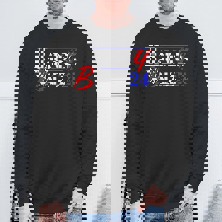 Harry Balz 2024 Kamala Harris And Tim Walz 2024 Sweatshirt - Monsterry