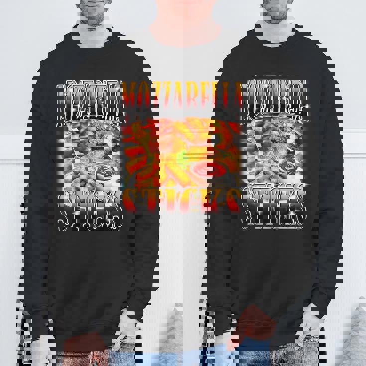 Mozzarella Cheese Sticks Bootleg Rap Cd Aesthetic Meme Sweatshirt ...