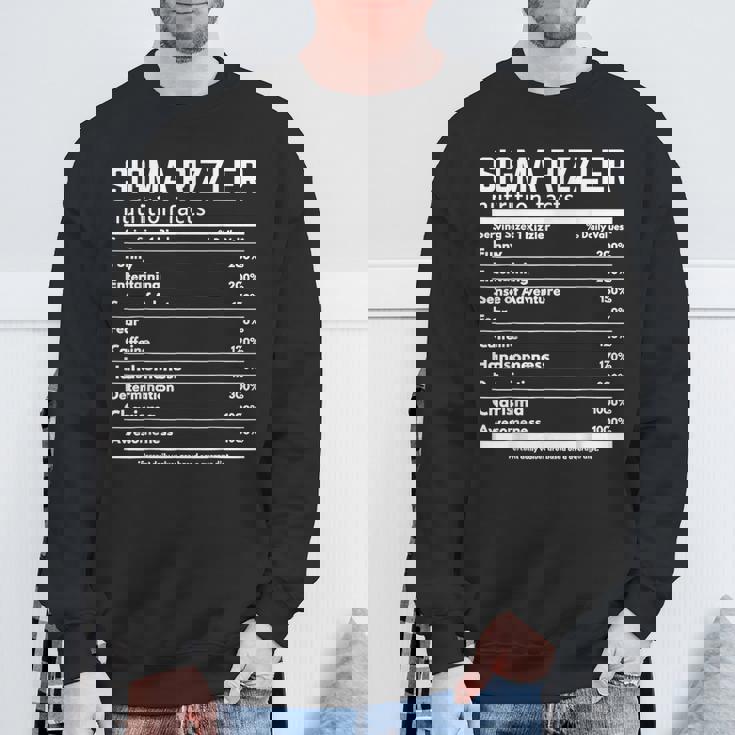 Sigma Rizzler Nutrition Facts Meme Rizz Internet Memes Gen Z Sweatshirt ...