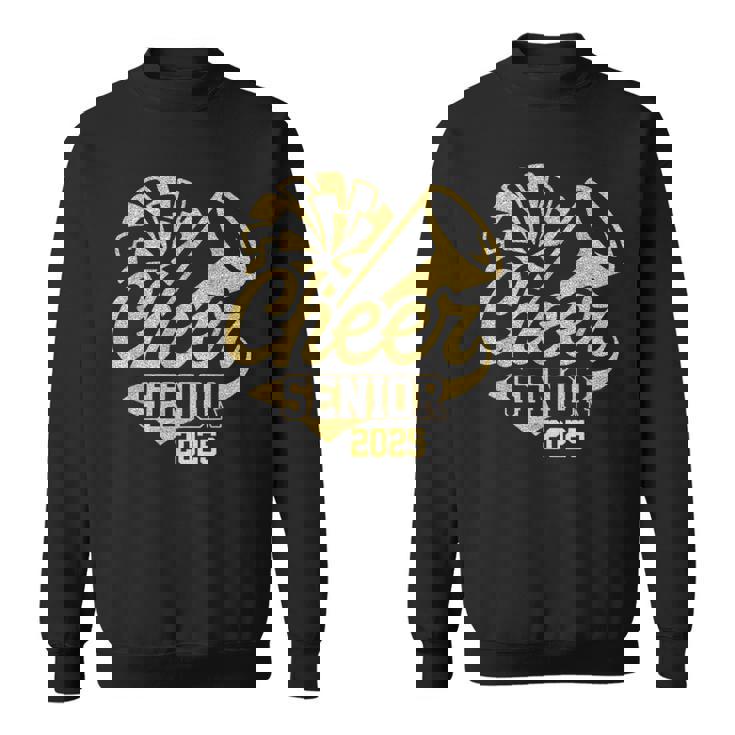 Cheerleader Cheer Graduation Cheer Senior Class 2025 Sweatshirt | Mazezy