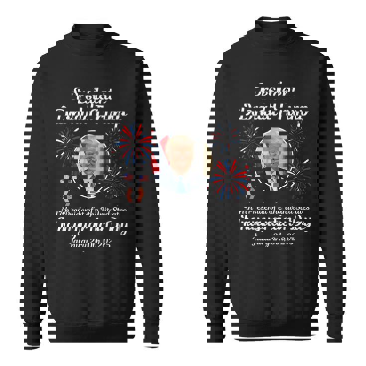 Donald Trump Inauguration Day 2025 47Th Usa President Sweatshirt ...