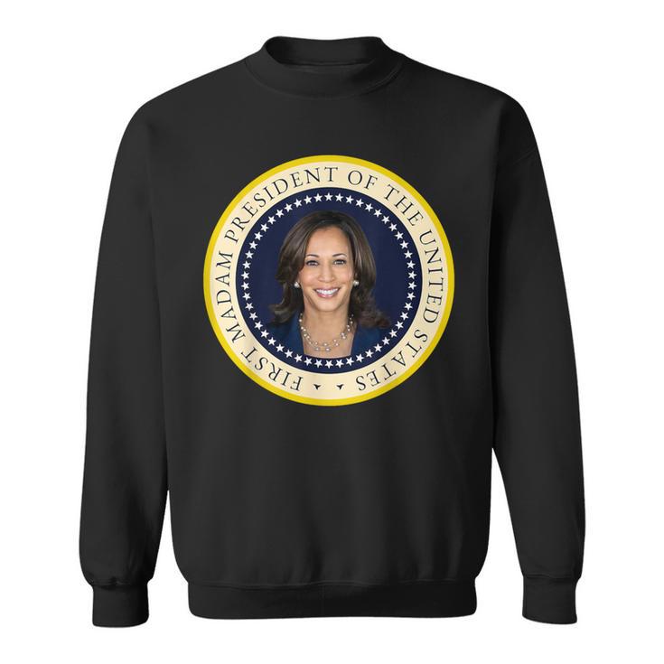 Harris First Madam President Seal Brat Prosecutor Cat Ladies Men's T ...