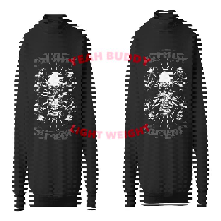 Hombre Yeah Buddy Bodybuilder Gimnasio Levantador De Pesas Camisa de ...