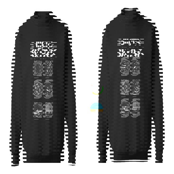 Pilot's Six Pack Diseño De Tablero De Control Deuelo Y Aviones Camisa ...