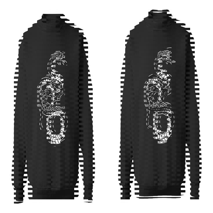 Snake X Serpent X Black Snake X Coil Blackwork T-Shirt | Mazezy