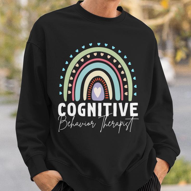Cognitive Behavioral Therapist Cbt Psychology Cool Therapy Sweatshirt ...