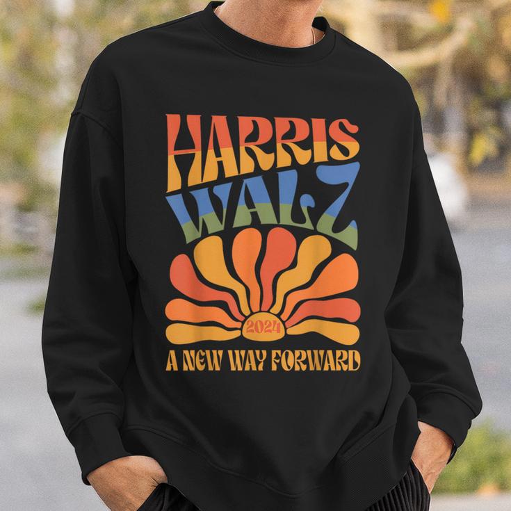 A New Way Forward Harris Walz 2024 Kamala Harris Tim Walz Sweatshirt ...