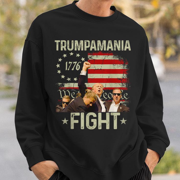 Trumpamania 2024 Let Trumpamania Run Way Brother Sweatshirt - Monsterry