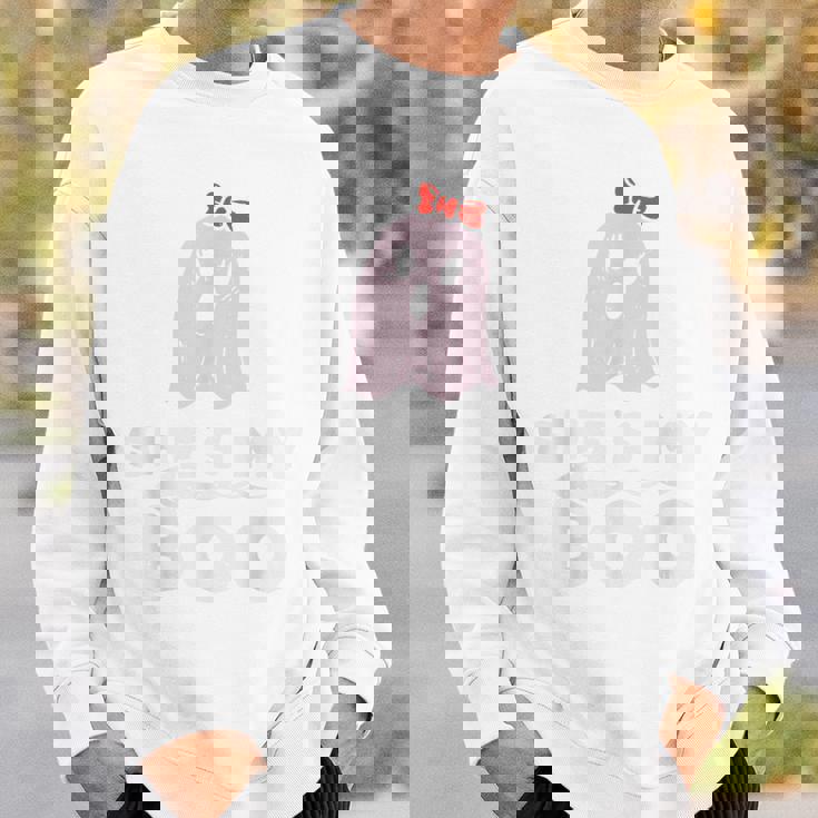 Shes My Boo Cute Matching Couple Halloween Costume Boyfriend Sweatshirt ...