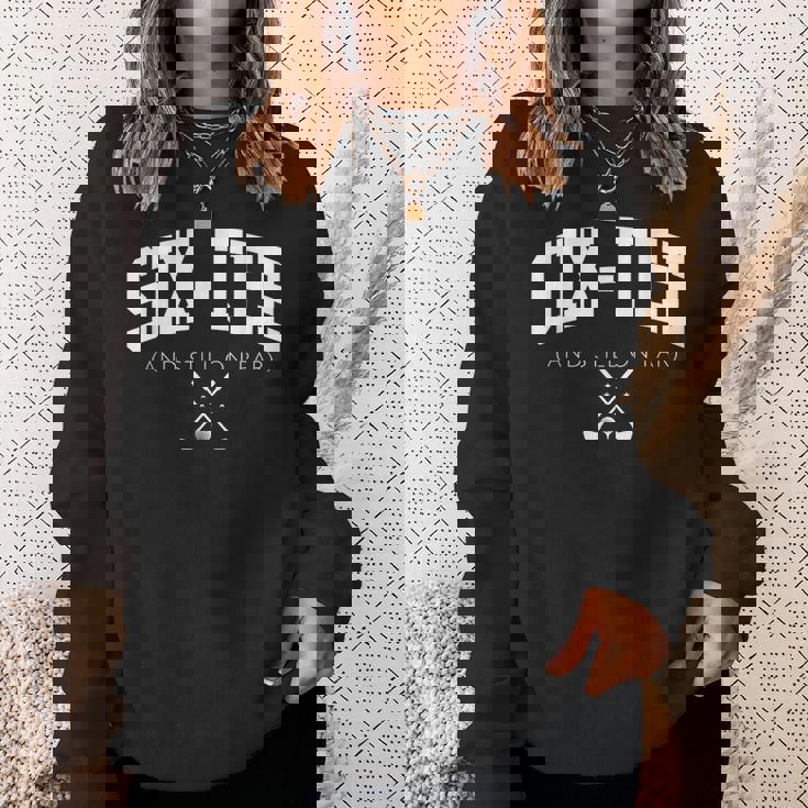 60Th Birthday Golf 60 Years Old Fore- And Still On Par Sweatshirt ...