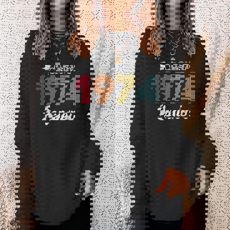 Class Of 1974 50Th Reunion High School Graduation 50 Years Sweatshirt ...