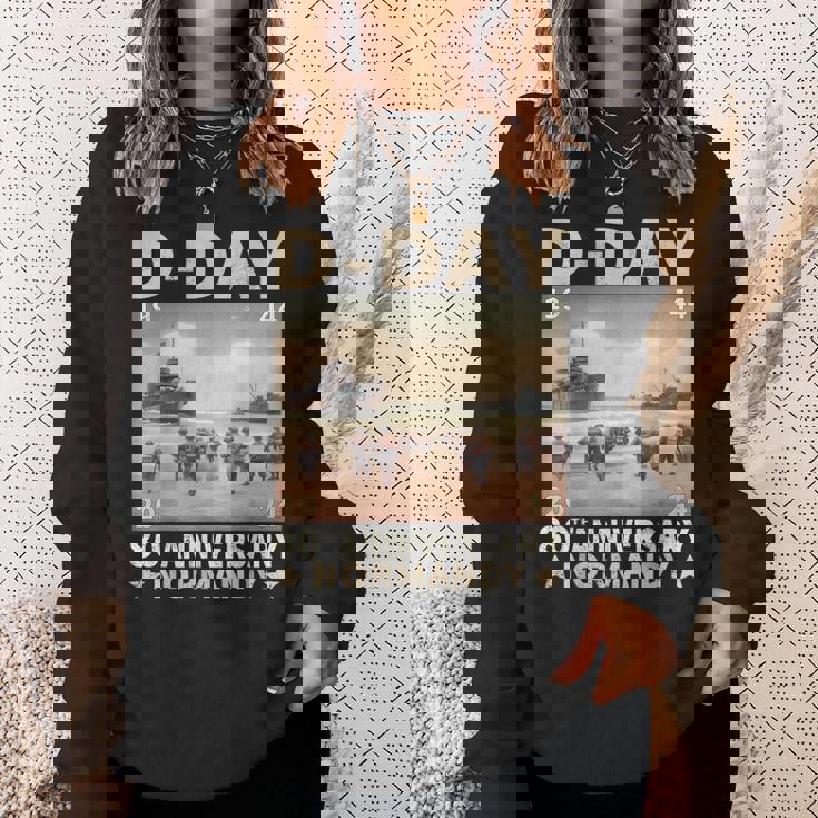 D-Day Omaha Beach 1944 Normandy D-Day 80Th Anniversary Sweatshirt ...