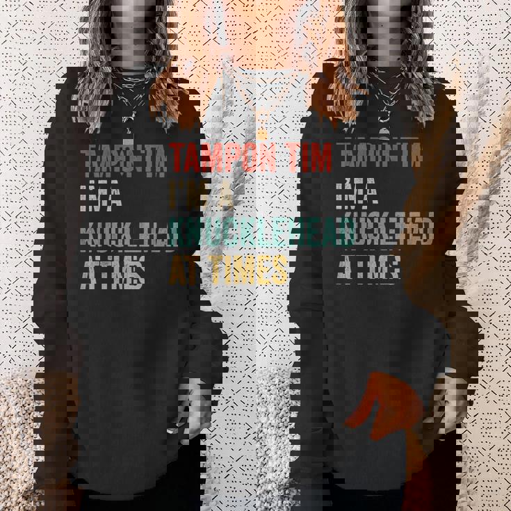 I'm A Knucklehead At Times Tim Walz Debate Quotes 2024 Sweatshirt ...