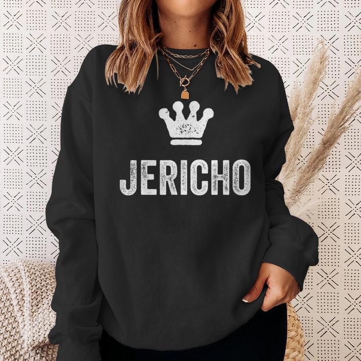 Jericho The King Crown & Name For Called Jericho Sweatshirt - Monsterry