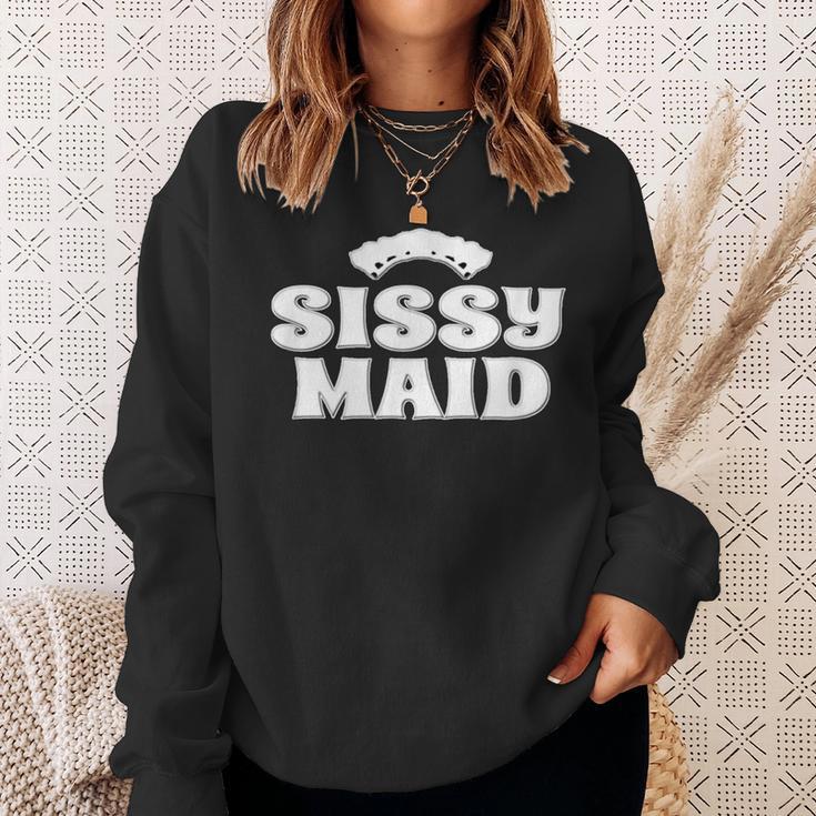 Sissy Maid Dom Sub Fetish Bdsm Submissive Sissymaid Kink Sweatshirt