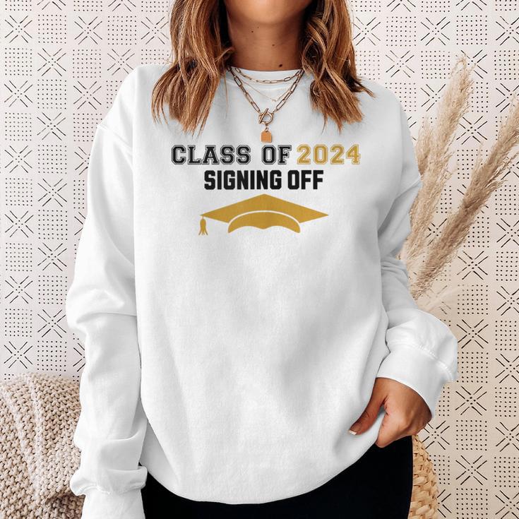 Class Of 2024 Senior Autograph High School Memory Party Sweatshirt ...