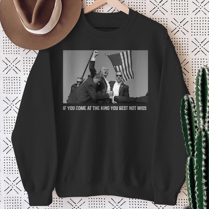Donald Trump Presidential Campaign 2024 Bulletproof Shooting Sweatshirt ...
