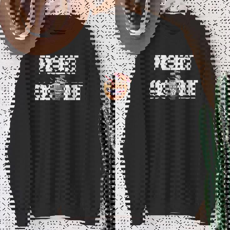 Kamala Harris 2024 Coconut Tree Meme Project Coconut Sweatshirt - Monsterry