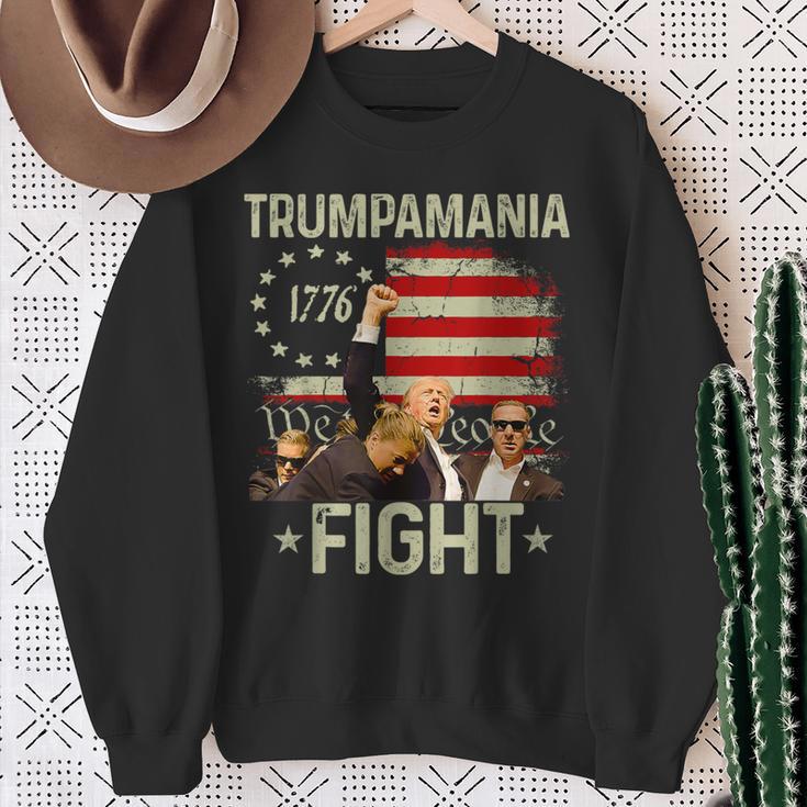 Trumpamania 2024 Let Trumpamania Run Way Brother Sweatshirt - Monsterry
