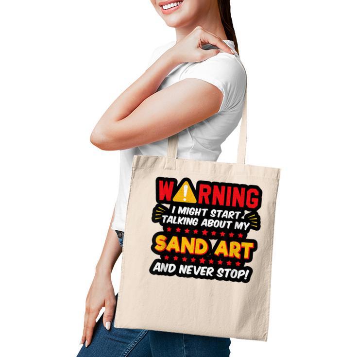 Sand Art Sculptor Beach Artist Saying Joke Graphic Tote Bag - Monsterry