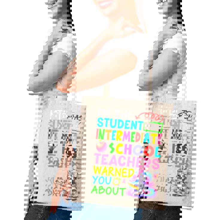 Student That Intermediate School Teacher Warned Cute Unicorn Tote Bag ...