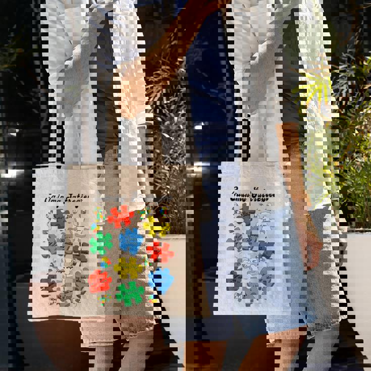 Calming Strategies Puzzle Autism Coping Skill Sped Teacher Tote Bag ...