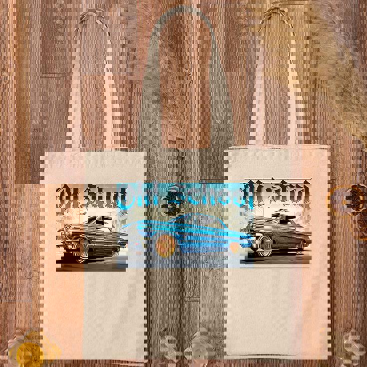 Old School Classic Lowrider Low Rider Impala Chicano Tote Bag - Monsterry