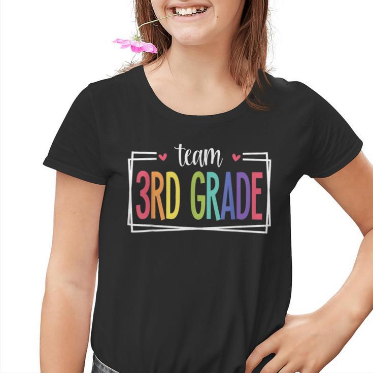 Team 3Rd Grade First Day Of School Welcome Back To School Youth T-shirt ...