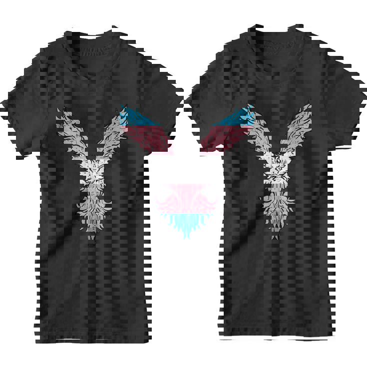Transgender Bird Phoenix Trans Pride Flag Lgbt Kid Youth T-shirt ...