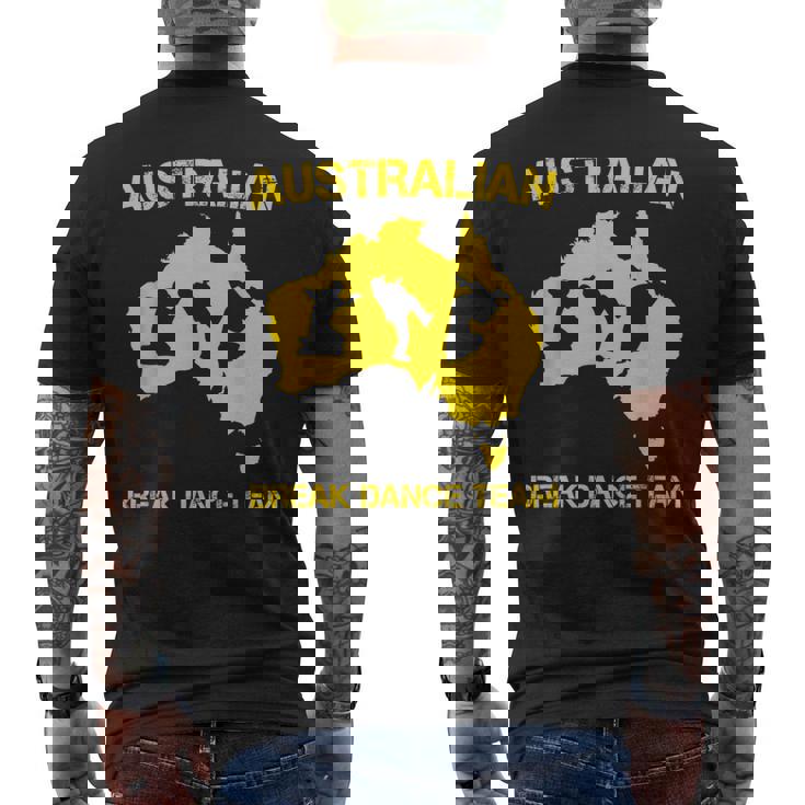 Australian Breakdance Team 2024 Breakdancing Meme 24 Men's T-shirt Back Print - Seseable